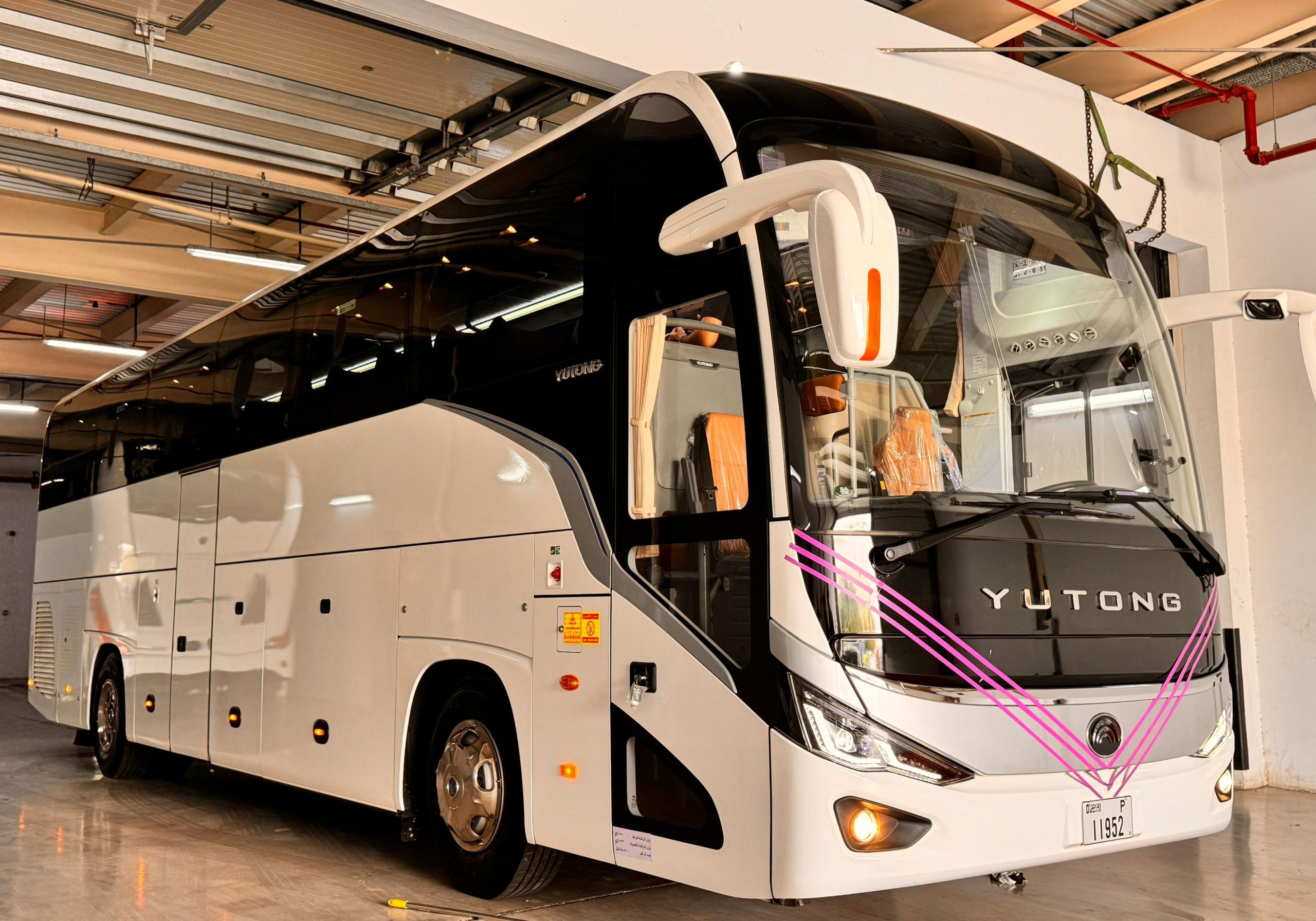 Yutong 53-Seater Luxury Bus – Sakura Passenger Transport by Rented ...